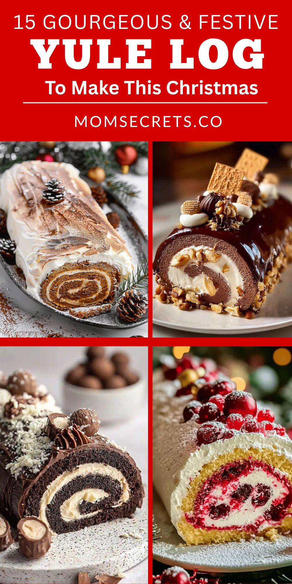 best yule log recipes - Mom Secrets | Healthy Recipes and Desserts